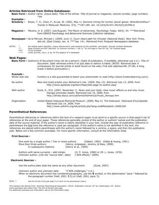 APA Citation Guide | PDF