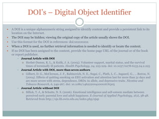 APA Style/ Citation Method | PPT