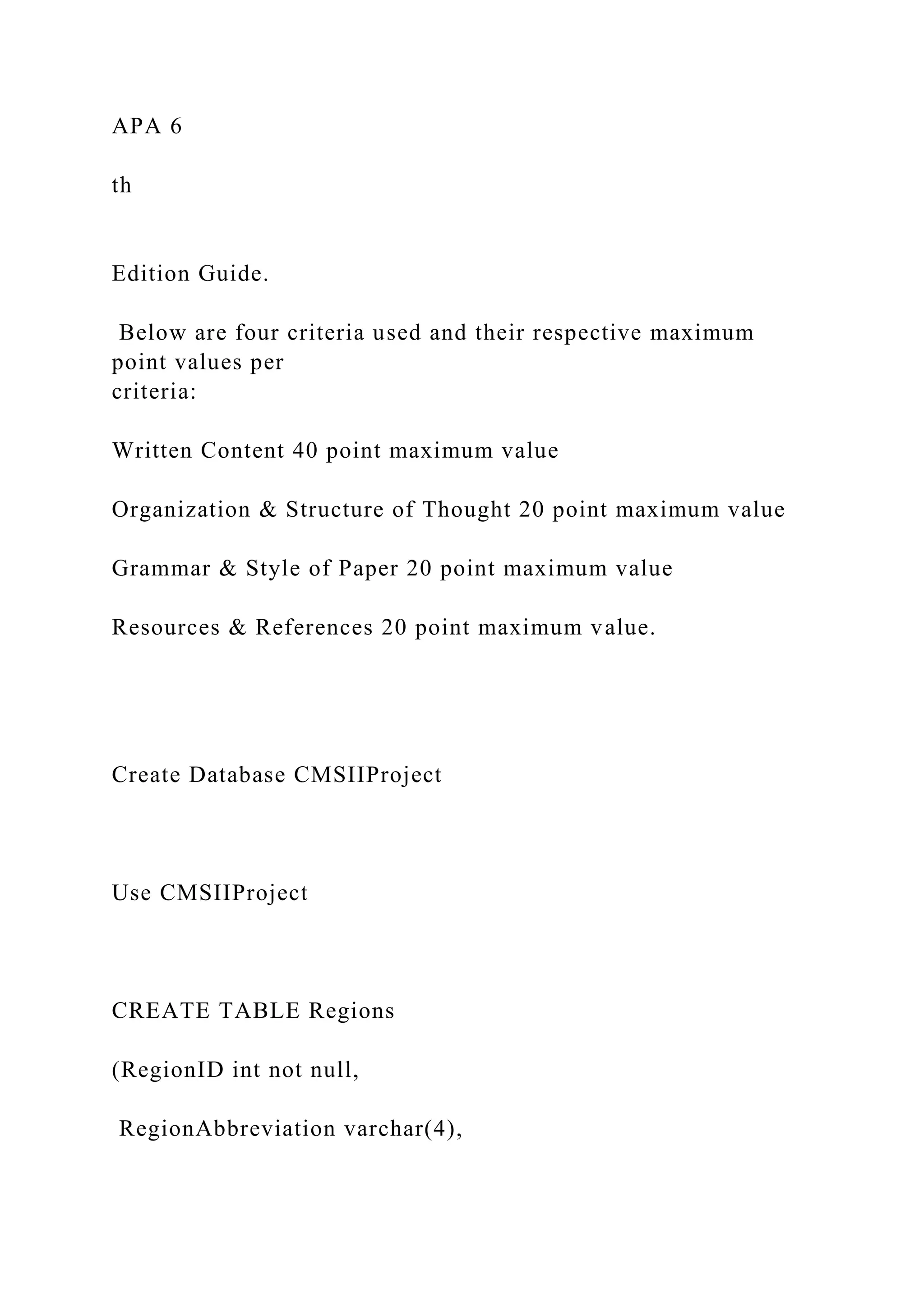 APA Citation Referencing & Grading Rubric Value Added C.docx