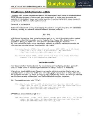 APA Citation Style Guide To Bibliographic Citation | PDF | Resume ...