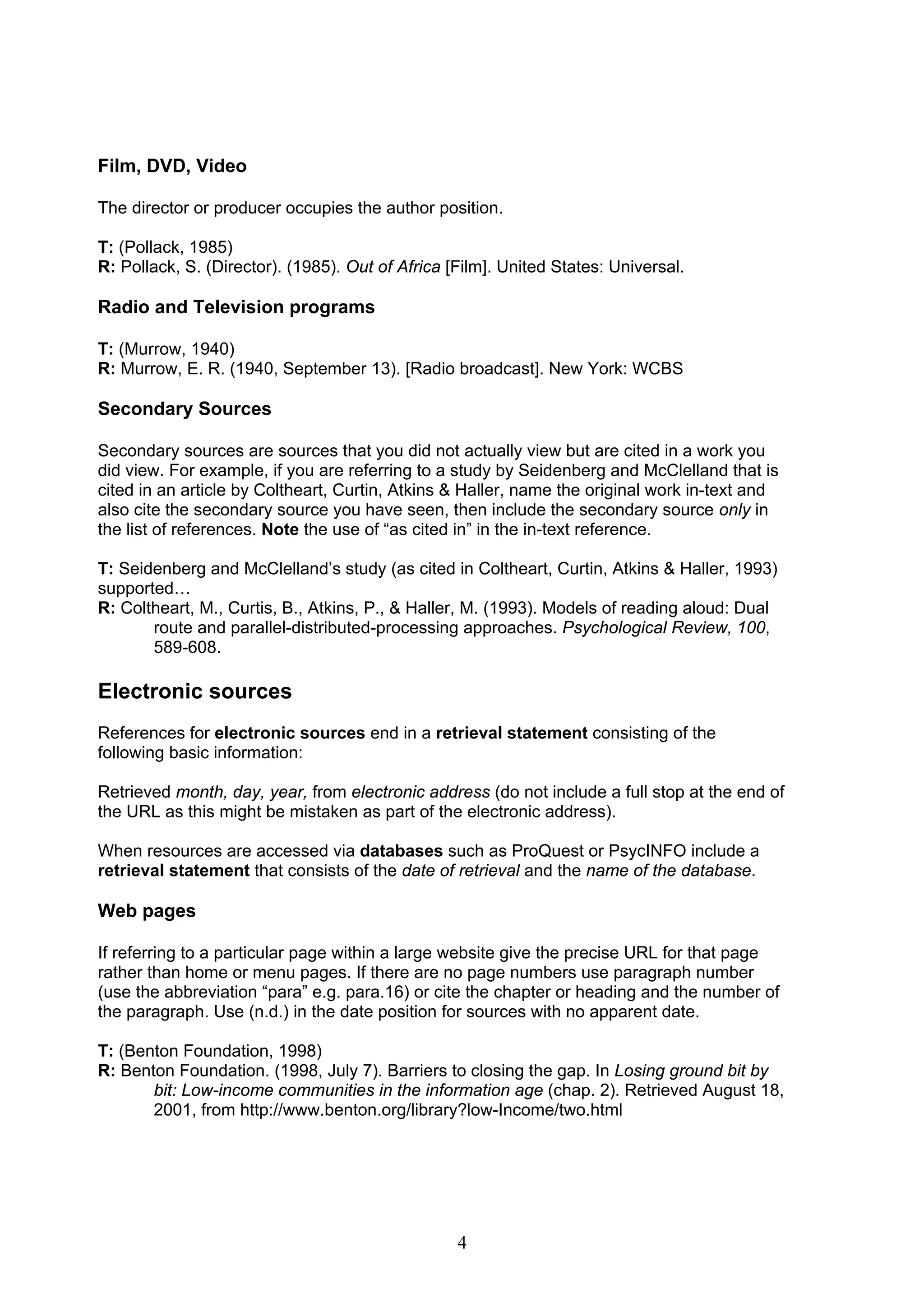 Apa citation system | PDF | Educational Assessment | Education