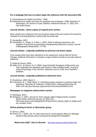 Apa citation system | PDF