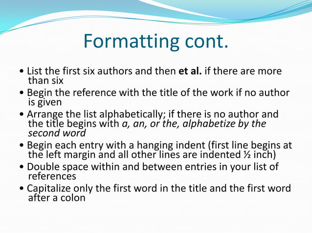 Apa citing, paraphrasing and quoting presentation | PPTX | Resume ...