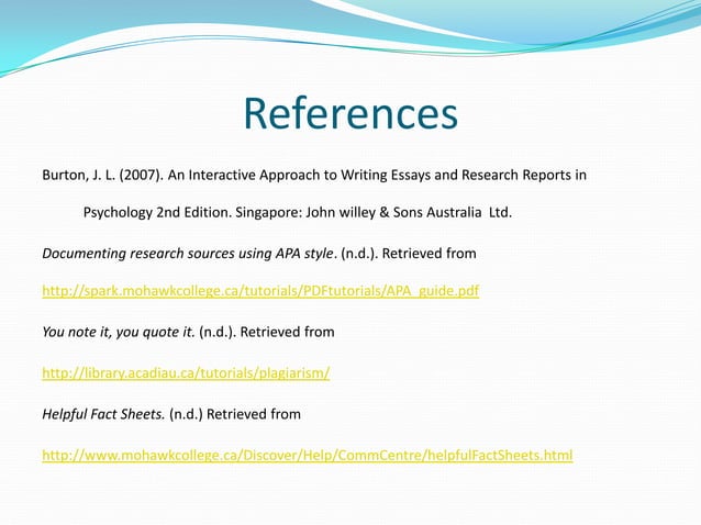 Apa citing, paraphrasing and quoting presentation | PPTX | Resume ...
