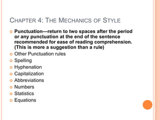 APA Class Presentation | PPTX