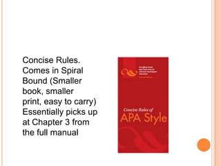 APA Class Presentation | PPTX