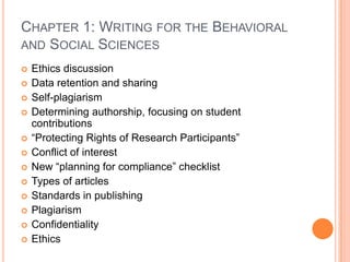 APA Class Presentation | PPTX