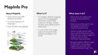 MapInfo Pro v2021 - Next Generation Location Analytics Made Easy | PPT