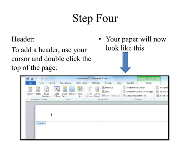 How to Create an APA Cover Page | PPT