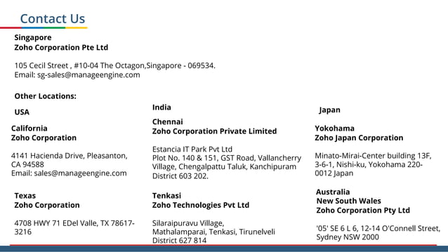 ManageEngine Overview 2023.pdf | Cloud Computing | Internet
