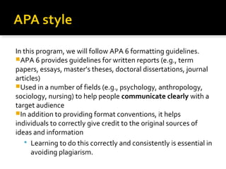 Apa Crash Course | PDF