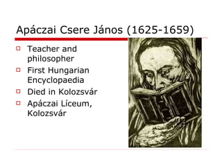 Apaczai presentation comenius2011 | PPT