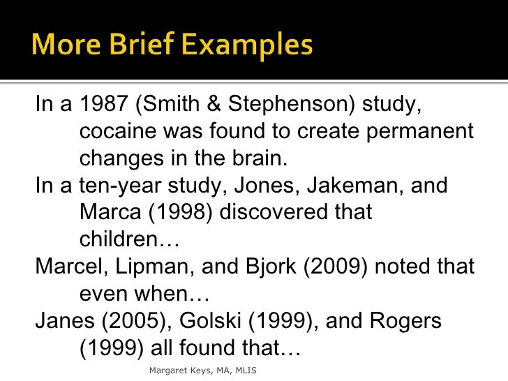 Apa Documentation Incorporating In Text Citations And Creating A Ref…