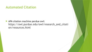 APA Documentation for Style Modified2.pptx