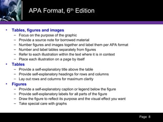 APA Document Format for Academic Writing | PPT