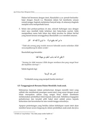 Apa erti saya menganut islam - Fathi Yakan | PDF
