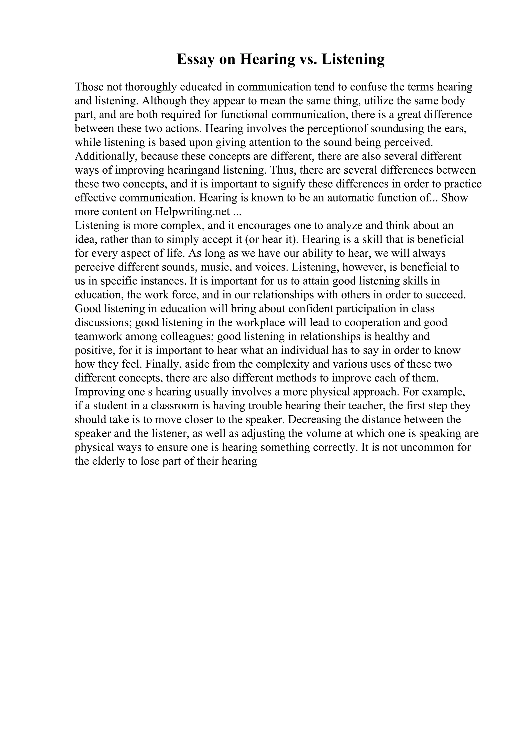 Apa Essay Writing Format | PDF