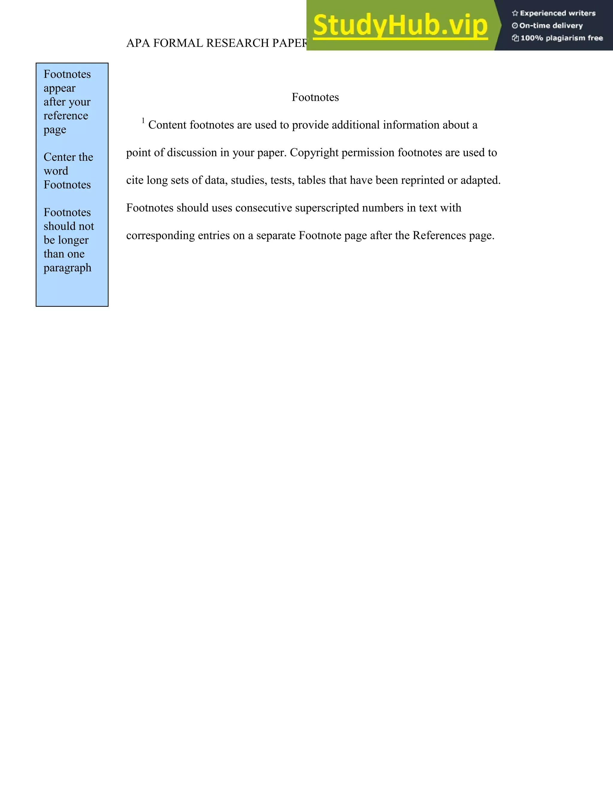 Apa Formal Research Paper | PDF