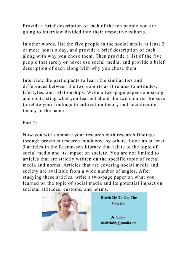 APA format 2 page paper for part one and 2 page paper for part two | DOCX