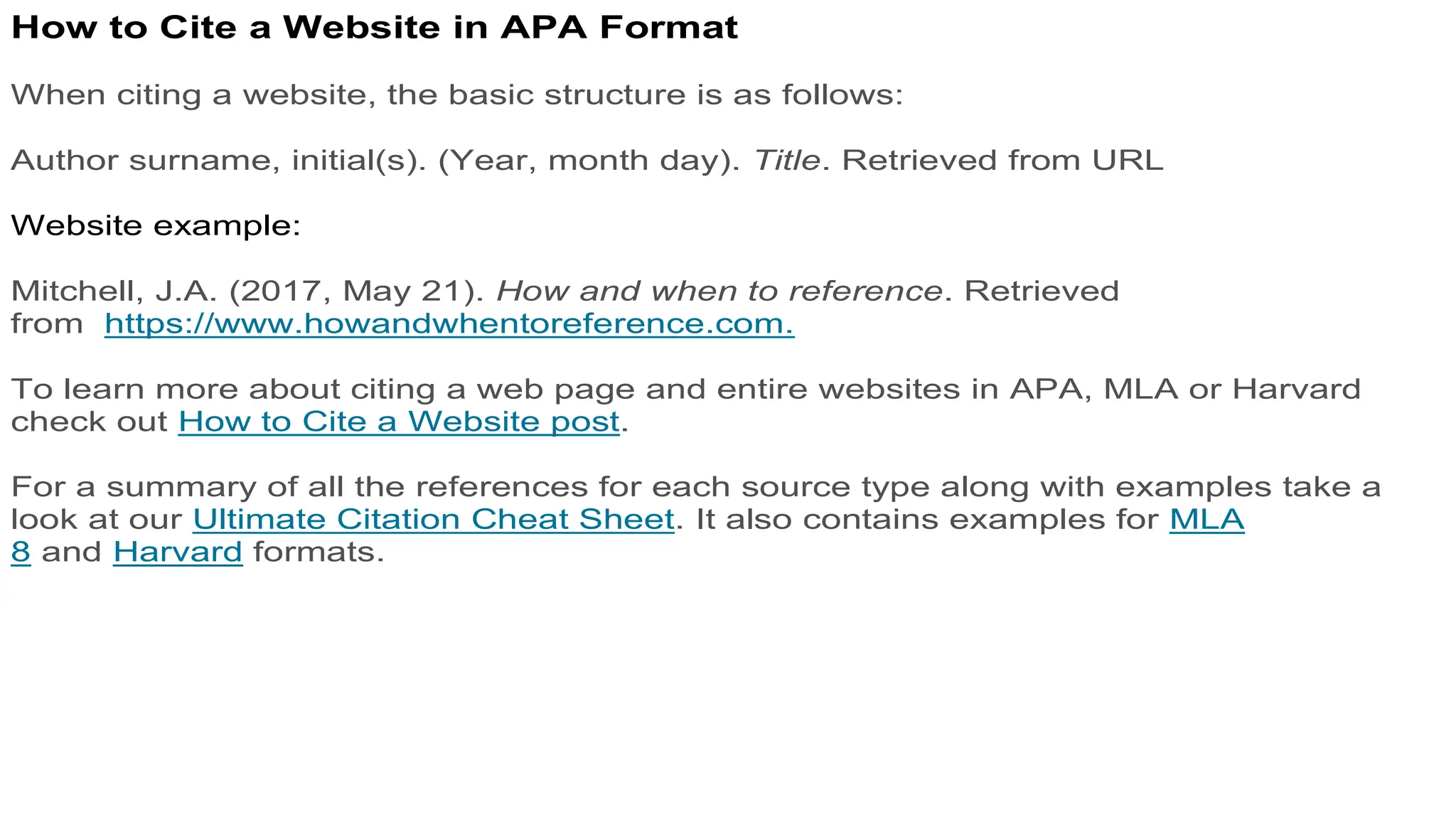 APA Format Citation Guide to undergraduates | PPTX | Publishing ...