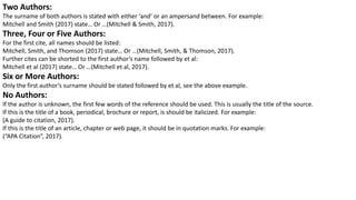 APA Format Citation Guide to undergraduates | PPTX | Publishing ...