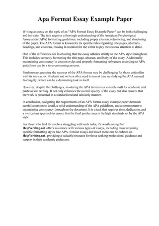 Sample Format For Appendices Bibliography