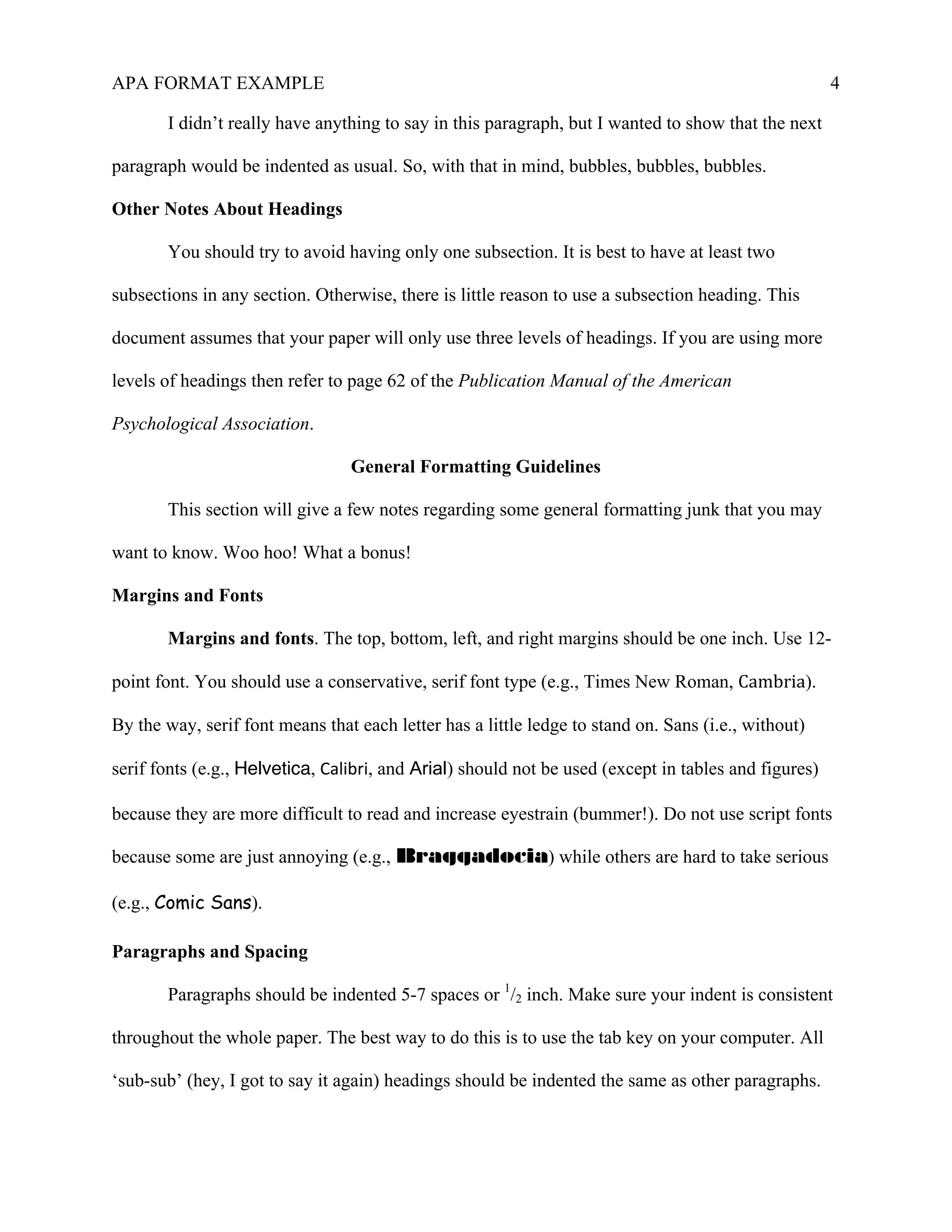 Apa format example cba plmar | PDF