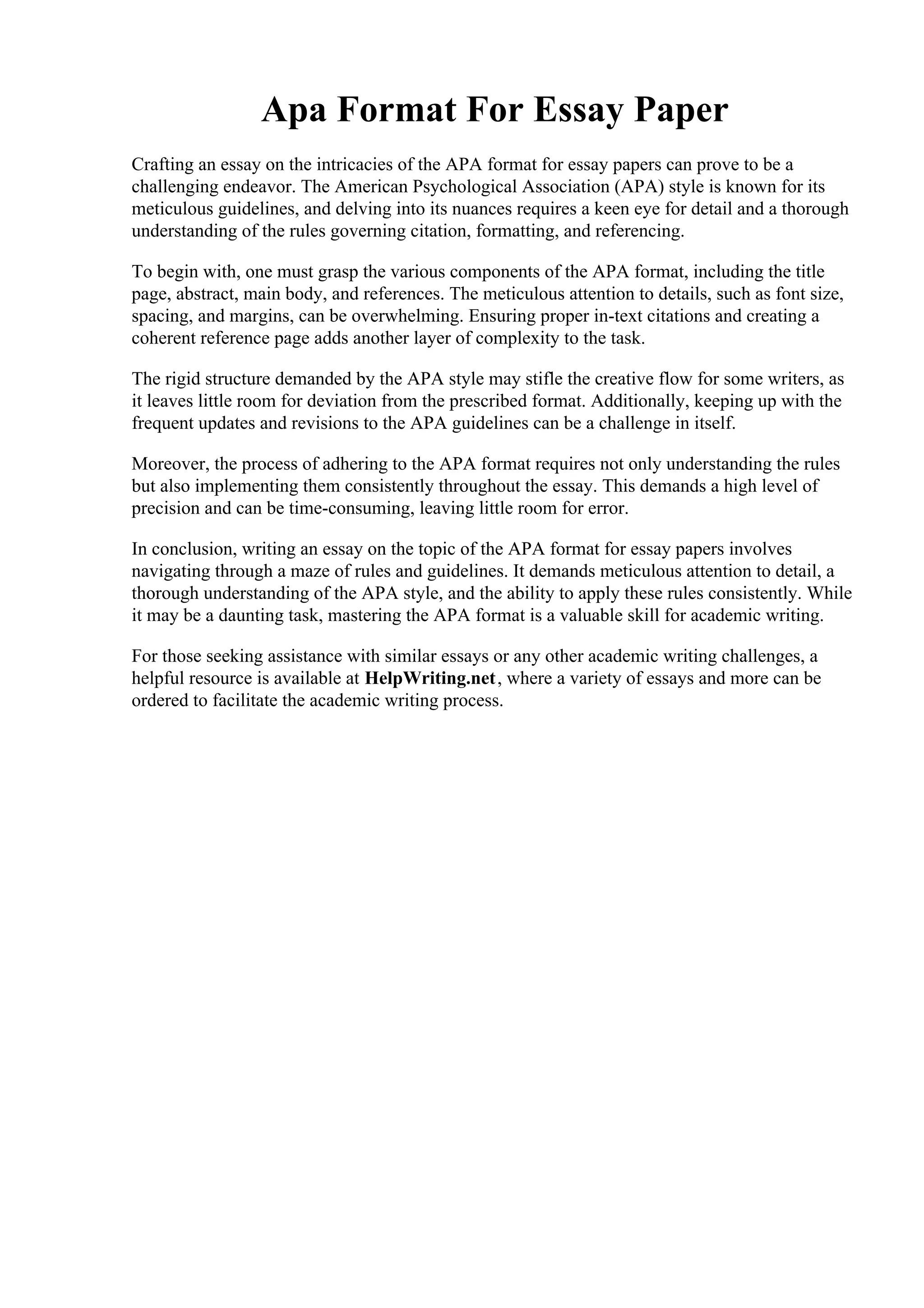 Apa Format For Essay Paper.pdf