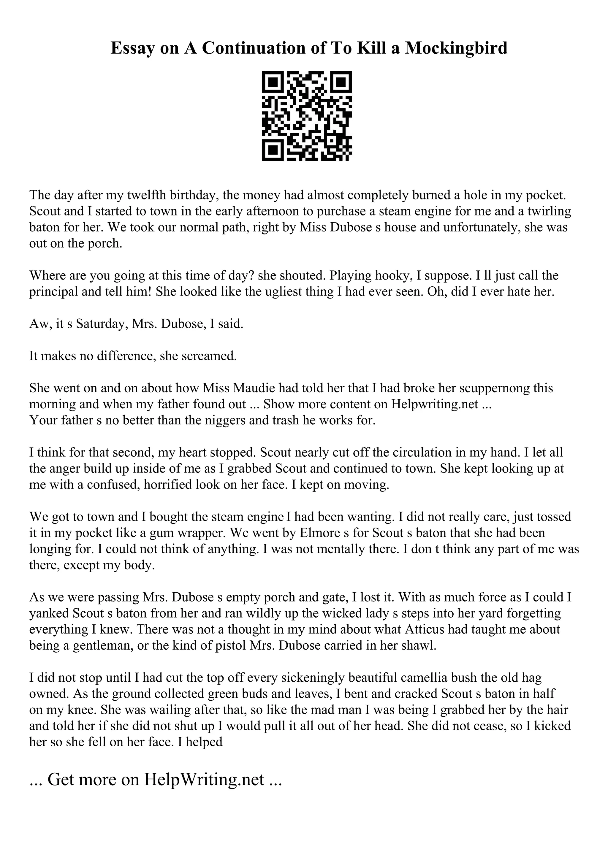 Apa Format For Narrative Essay | PDF