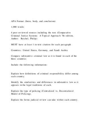 APA Format (Intro, body, and conclusion)1,000 words4 pee | DOCX