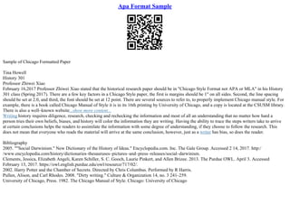 Apa Format Sample | PPT