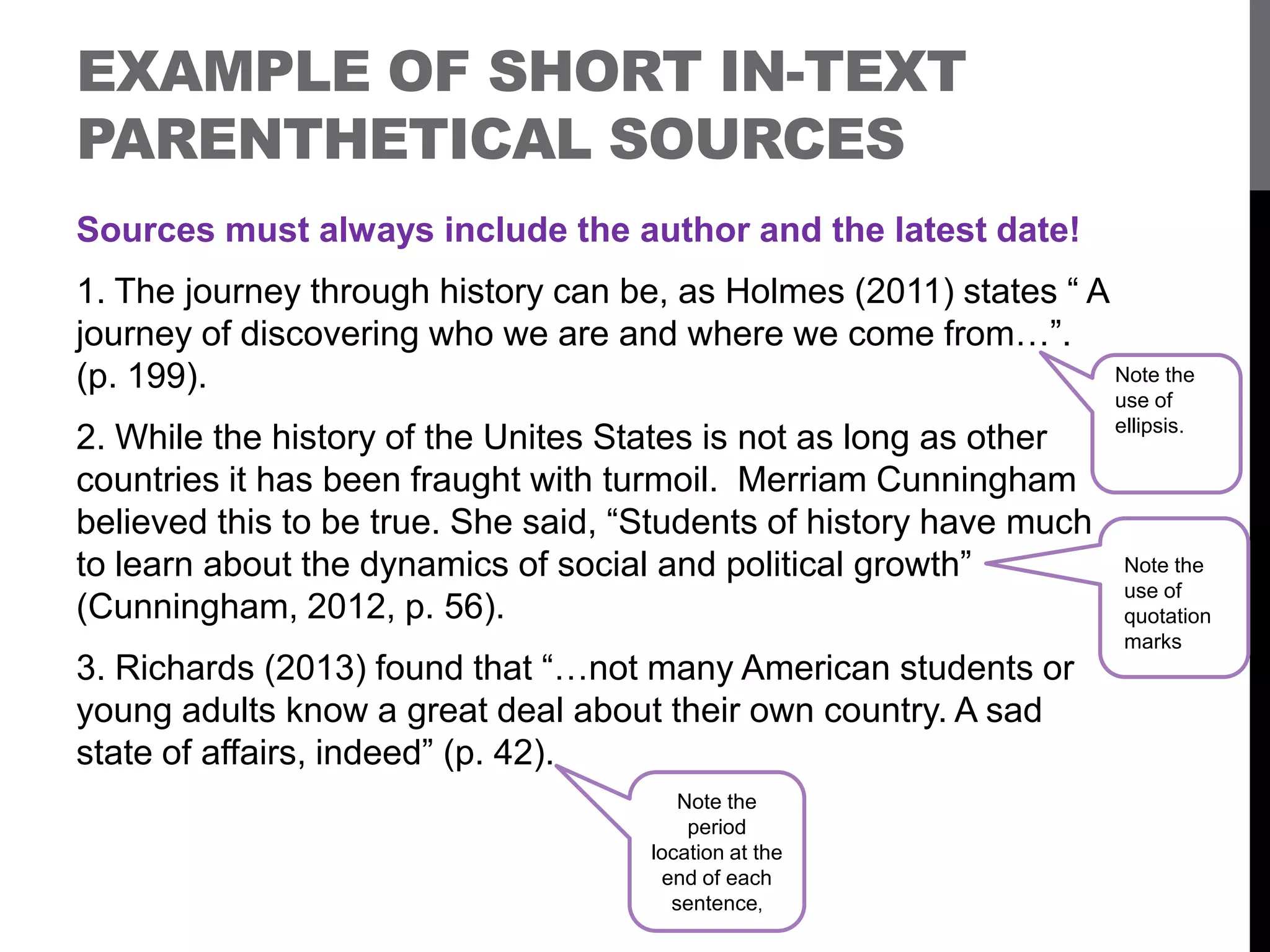 Apa format style power point | PPTX | Homework and Study | Education