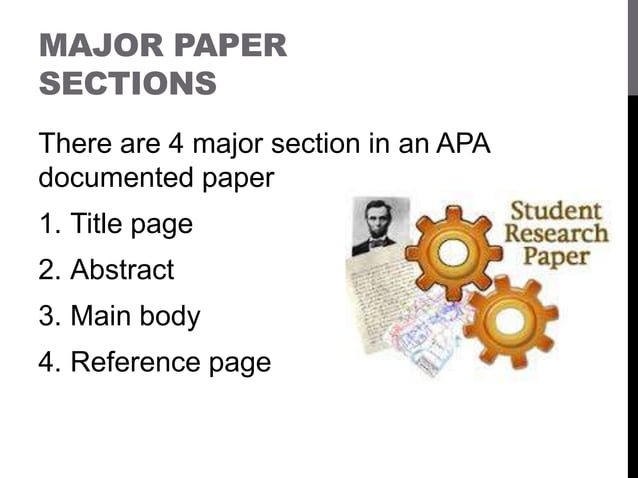 Apa format style power point | PPTX | Homework and Study | Education