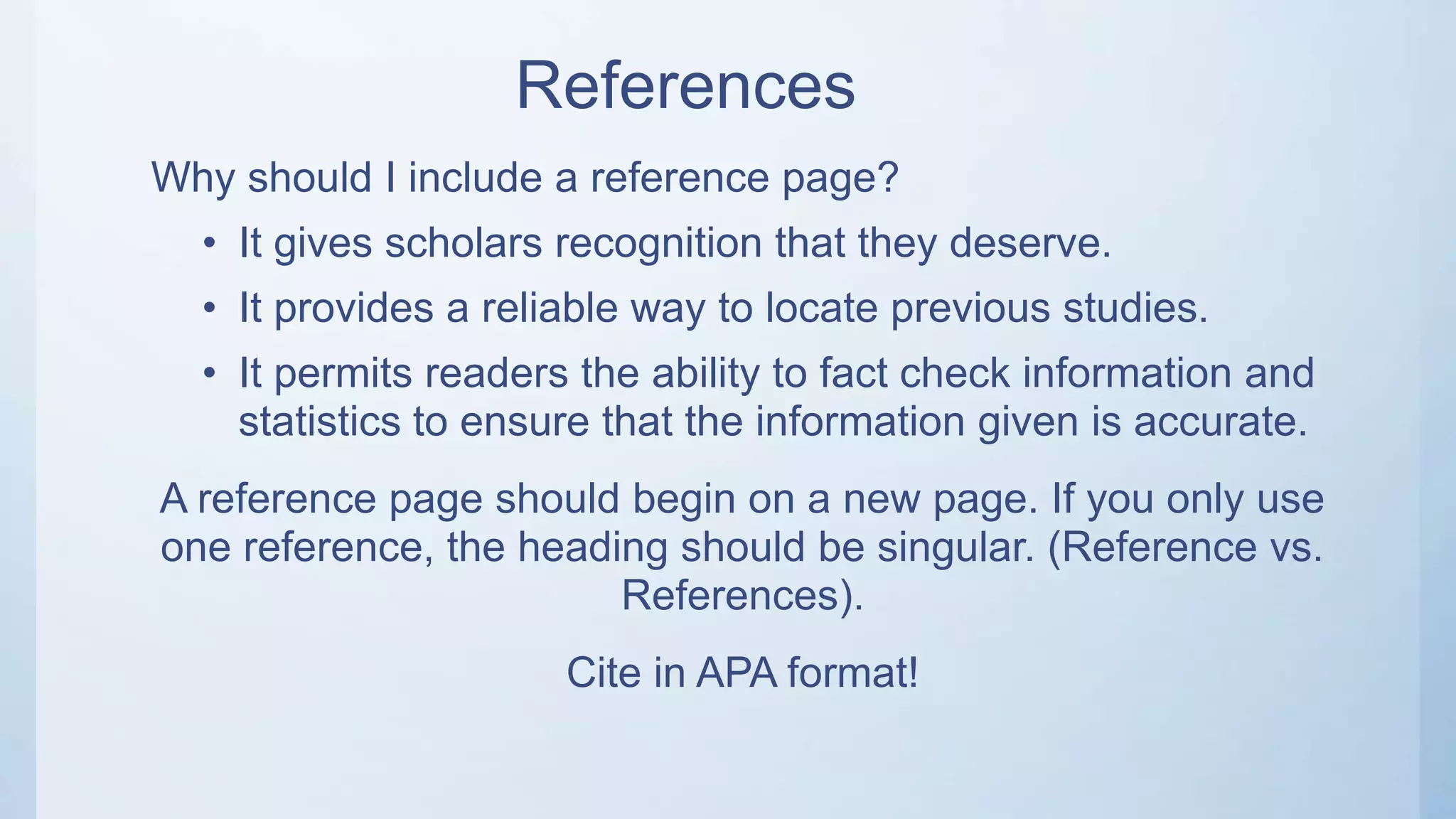 Apa Formatting | PPTX