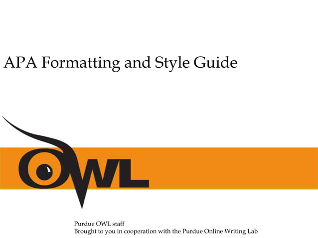 APA Formatting and Style Guide.ppt