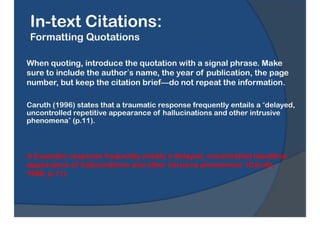 APA Formatting & Reference Style Guide | PPT