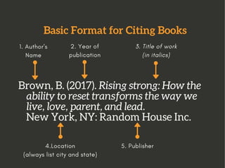 APA Formatting Style | PPT | Free Download