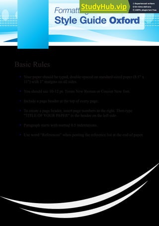 APA Formatting Style Guide | PDF