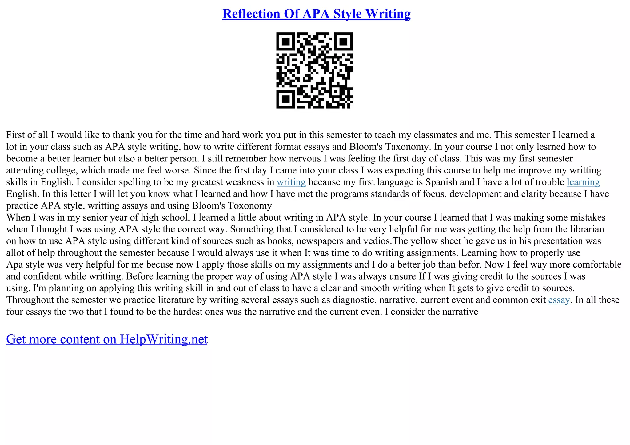 Apa Format Writing Style Analysis | PPT