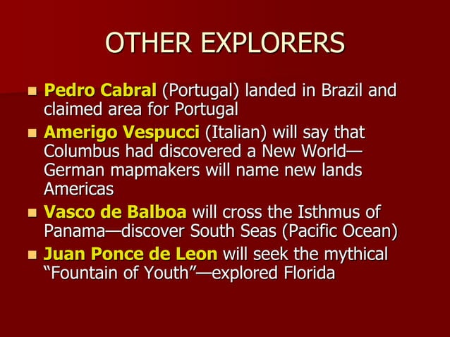 Ap age of exploration powerpoint | PPT