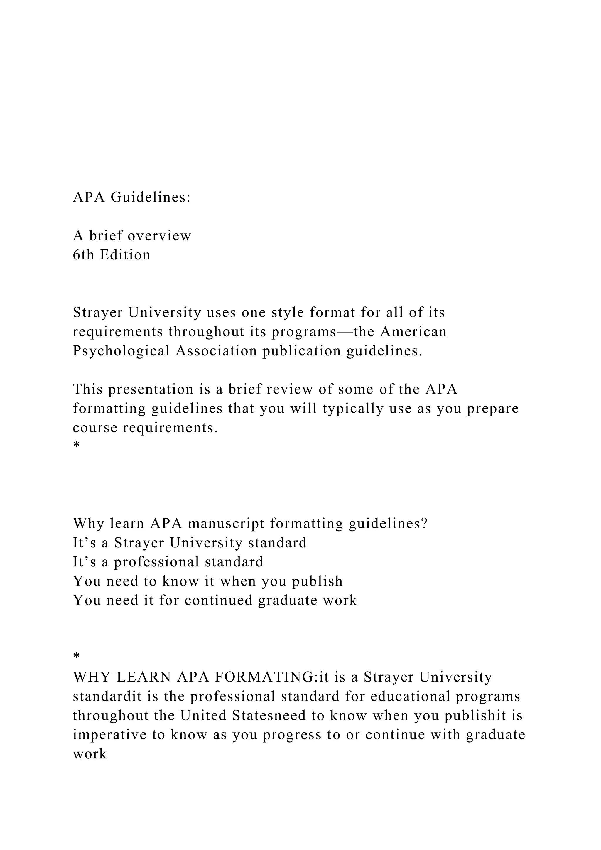 APA Guidelines A brief overview6th EditionStr.docx
