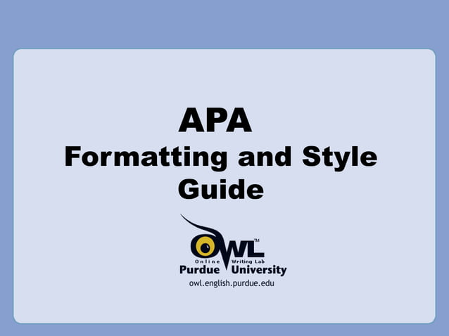 Apa Headings | PPT