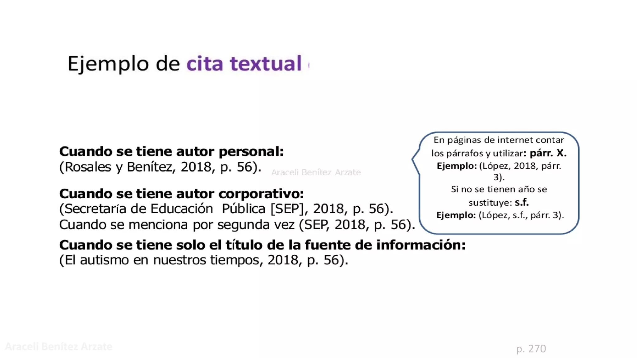 2023 APA citas y referencias Araceli Benitez | PDF