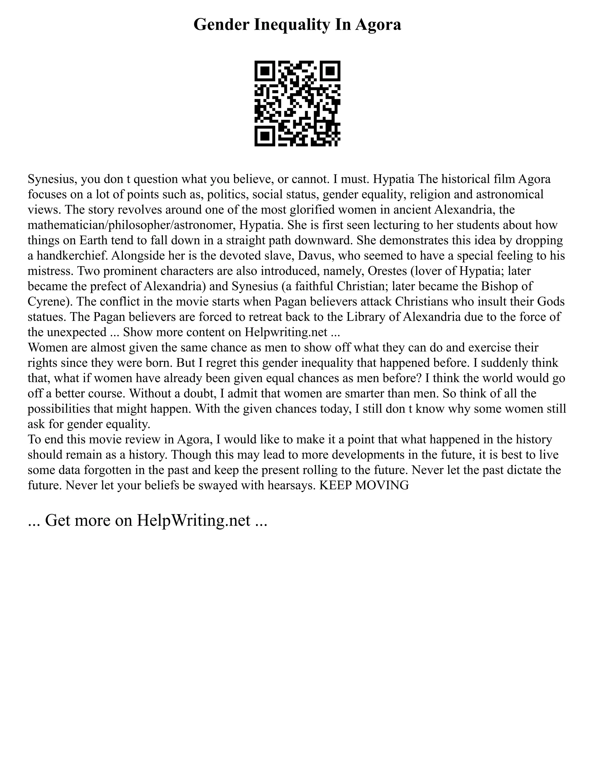 Apa Interview Paper Examples | PDF