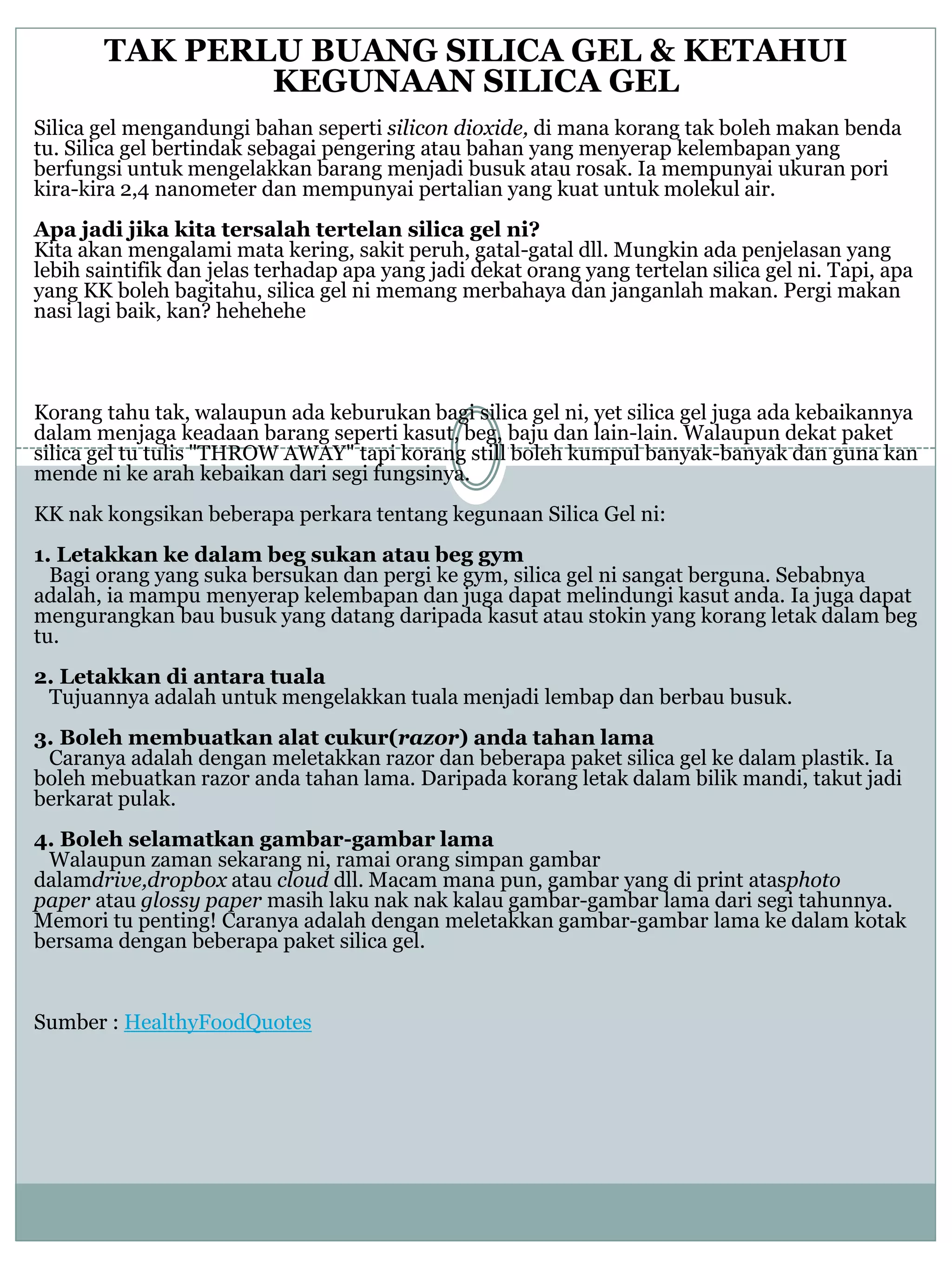 Apa Itu -SilicaGel.pptx