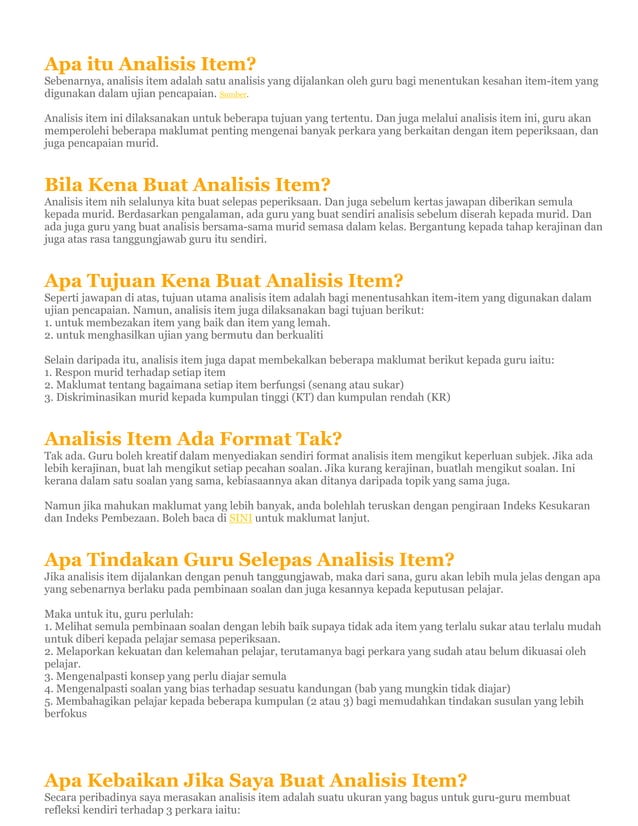 Apa itu Analisis Item.docx