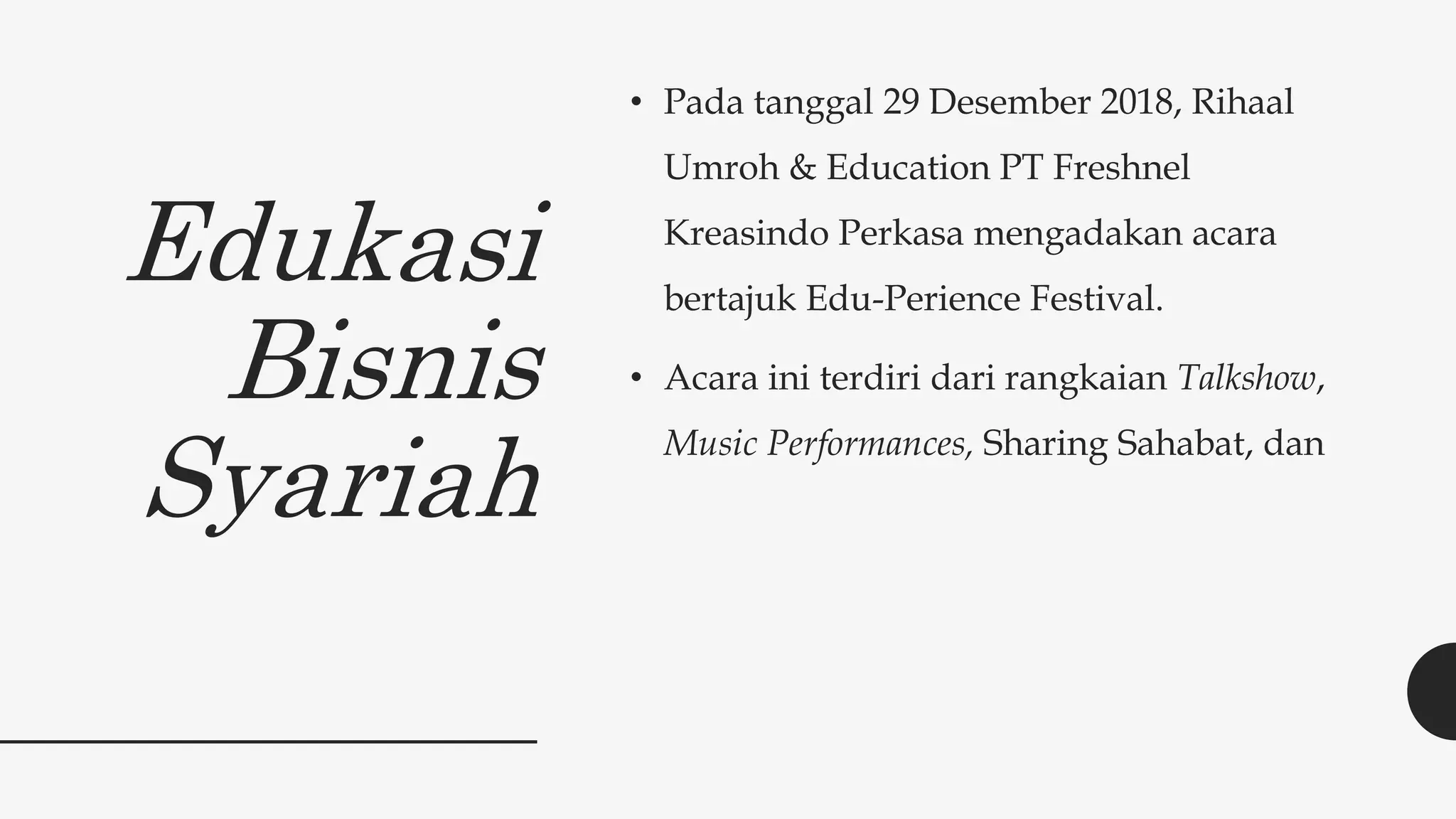 Apa itu bisnis syariah | PPTX