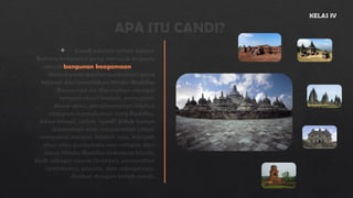 Presentasi materi sejarah candi-candi Indonesia. | PPTX