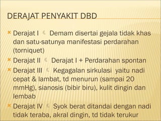 Mengenal apa itu Demam Berdarah dilingkangan sekitar kita | PPT