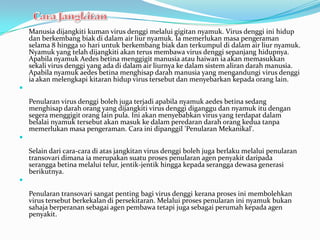 Apa itu denggi | PPTX